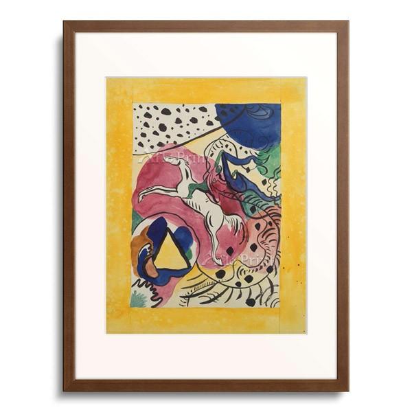 作家名:ワシリー・カンディンスキー  ( 1866年 - 1944年 ) 国籍:ロシア ジャンル:ドイツ表現主義 Artist: Kandinsky, Wassily,1866-1944 Imagetitle:Draught for the...