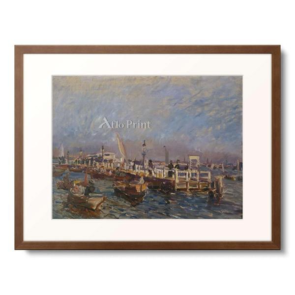 作家名:マックス・スレフォークト (1868年-1932年)国籍:ドイツ ジャンル:印象派 Artist: Slevogt, Max,1868-1932 Imagetitle:Landing bridges of Uhlenhorst. 1...