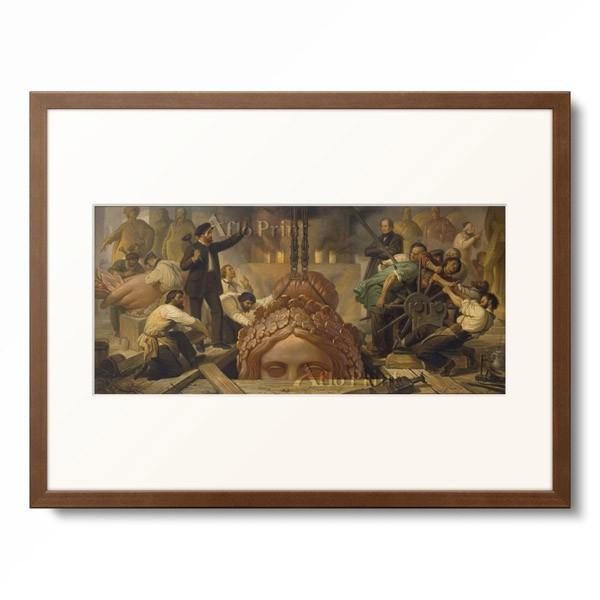 所蔵: ノイエ・ピナコテークバイエルン州立絵画コレクションArtist: Kaulbach, Wilhelm von,1804-1874 Imagetitle: Fresco cycle for the Neue Pinakothek (1...