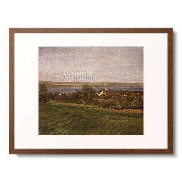Artist:  Trubner, Wilhelm,1851-1917 Imagetitle:  Ermatingen am Bodensee. 1894 Location:  Bayer.Staatsgemaldesammlungen