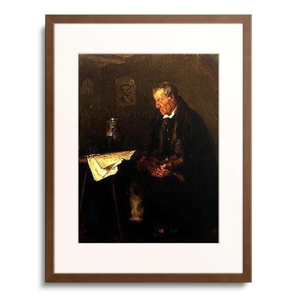 Artist:  Trubner, Wilhelm,1851-1917 Imagetitle:  Der alte Geiger (oder: Alter Musikant) Location:  Bayer.Staatsgemaldesa...