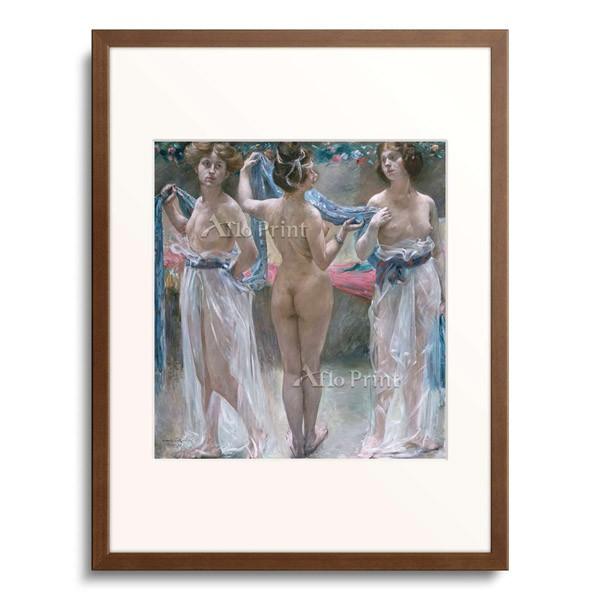 作家名:ローヴィス・コリント (1858年-1925年)国籍: フランス ジャンル: 印象派　ポスト印象派　ポン・タヴェン派 Artist: Corinth, Lovis,1858-1925 Imagetitle: The three Gr...