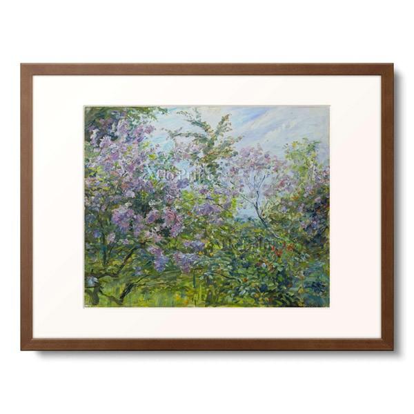 作家名:マックス・スレフォークト (1868年-1932年)国籍:ドイツ ジャンル:印象派 Artist: Slevogt, Max,1868-1932 Imagetitle:Blooming lilac. About 1921 Dimen...