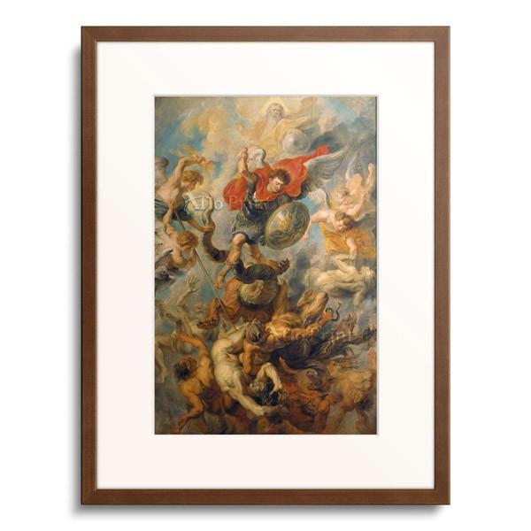 作家名:ピーテル・パウル・ルーベンス ( 1577年 - 1640年 ) 国籍:フランドル ジャンル:バロック Artist:Rubens, Peter Paul,1577-1640 Imagetitle:War in Heaven. Ar...