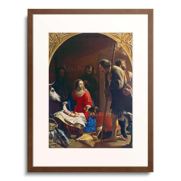 Artist:  Oost d.A., Jacob van,1601-1671 Imagetitle:  The adoration of the shepherds. (with St. Francis of Assisi in the ...