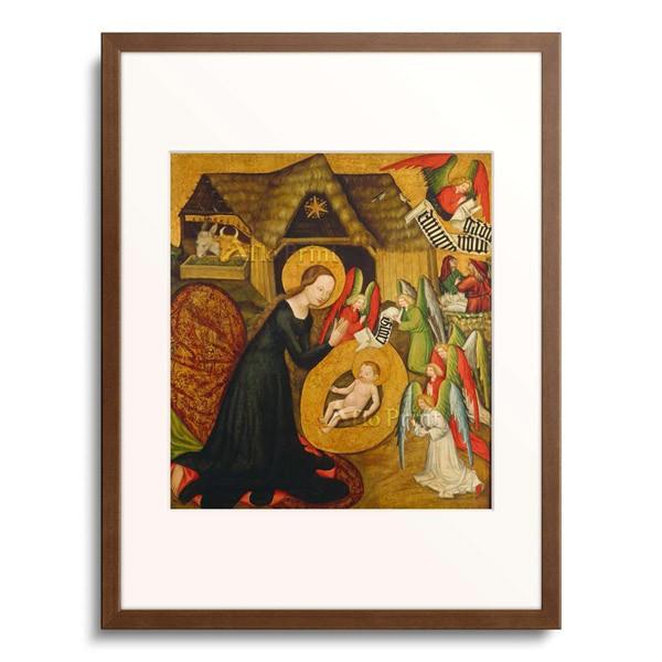 Artist:  Meister von Grosraigern(Rajhrad),1420/40 Imagetitle:  Nativity. Altarflugel Dimensions:  81 x 75 cm. Medium:  S...