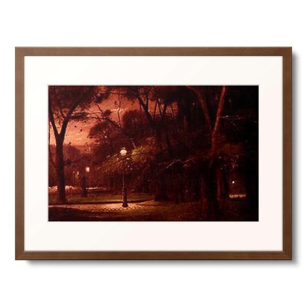 Artist:  Munkacsy, Mihaly,1844-1900 Imagetitle:  Im Park von Colpach. 1886 Location:  Budapest, Ungarische Nationalgalerie