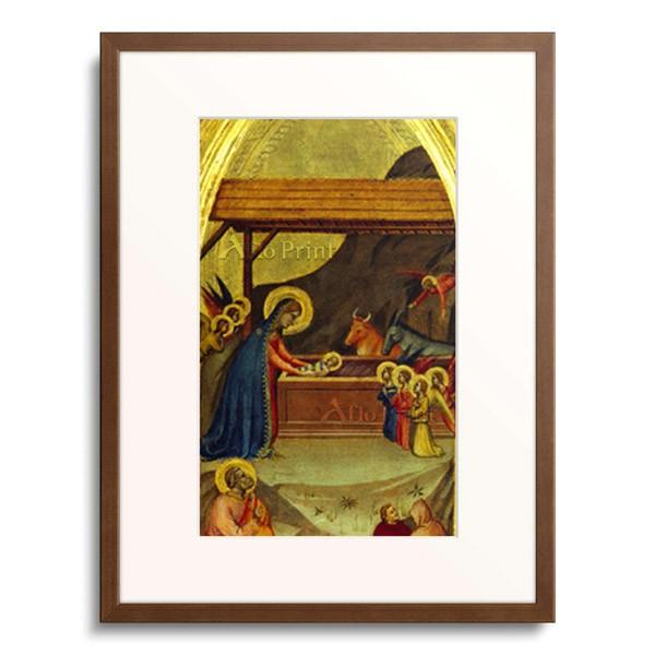 Artist:  Daddi, Bernardo,um1220-1348/51 Imagetitle:  Die Geburt Christi. Ausschnitt aus dem Flugel eines Triptychons. Di...