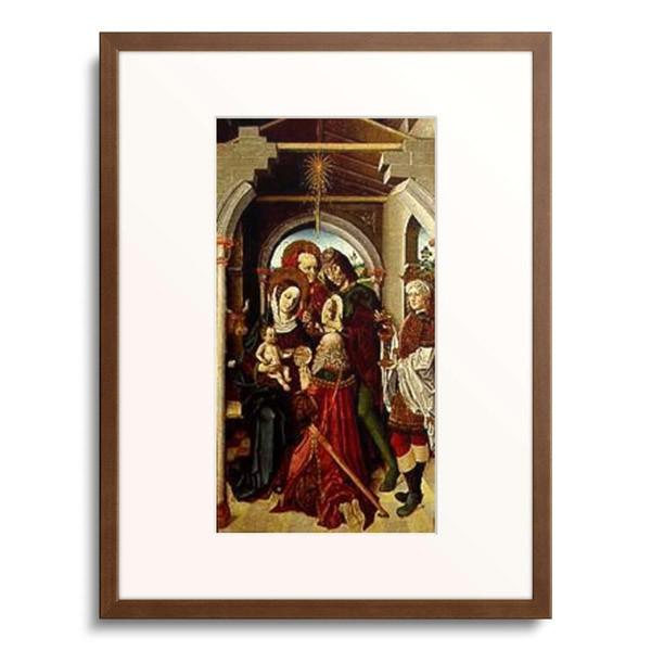 Artist:  Meister von Sisla, Spanien,16. Jh. Imagetitle:  Die Anbetung der Hl.Drei Konige Location:  Madrid, Museo del Prado