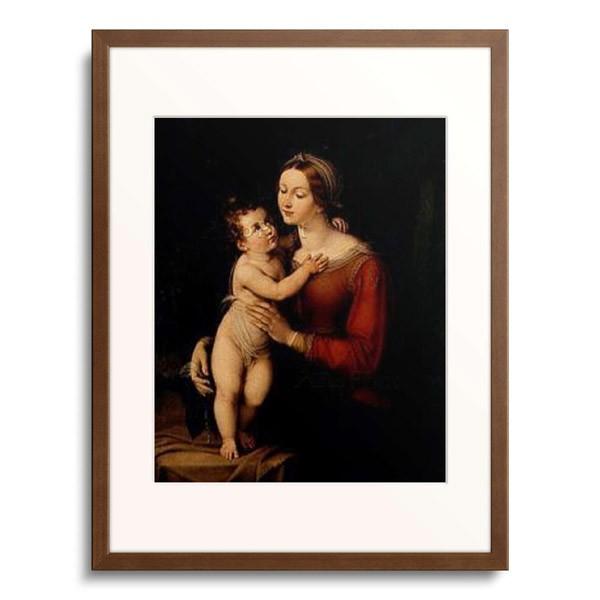Artist:  Freyberg, Marie E. Freifrau von,1797-1847 Imagetitle:  Maria mit Kind. 1829 Dimensions:  107 x 85 cm Location: ...