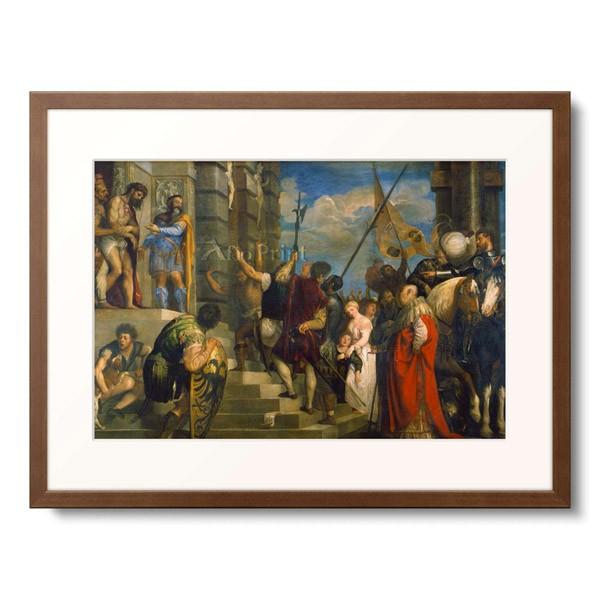 作家名： ティツィアーノ・ヴェチェッリオ (1488/1490年 - 1576年) 国籍： イタリア ジャンル　： ルネサンス　ヴェネツィア派 Artist:  Titian (Tiziano Vecellio),1487/90-1576 ...