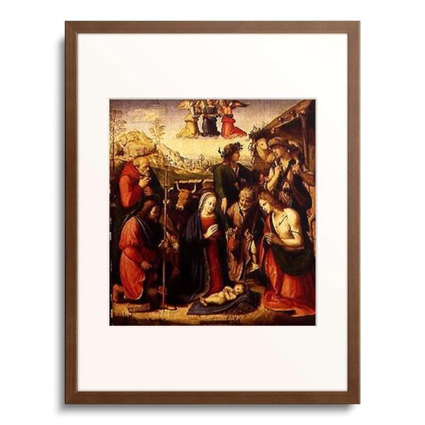 Artist:  Ghirlandaio, Ridolfo,1483-1561 Imagetitle:  Adoration of the Shepherds. 1510 Dimensions:  148 x 132 cm. Medium:...