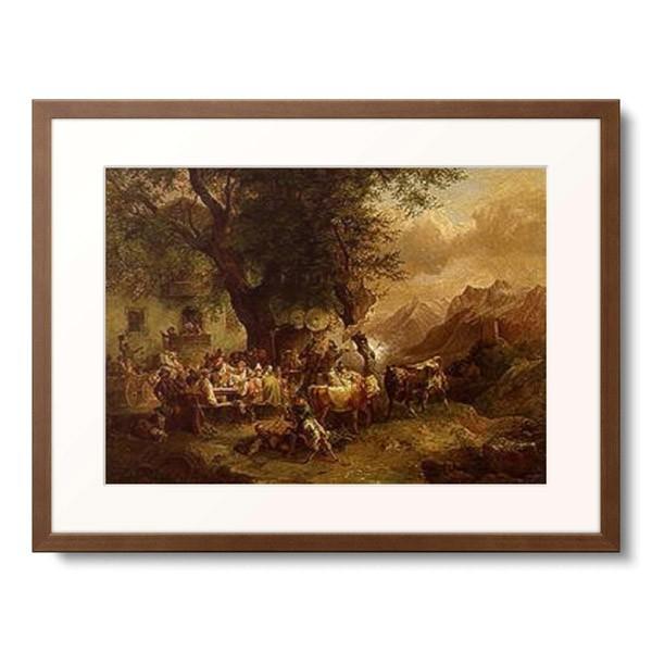 Artist:  Lindner, Julius,ca.1874-nach 1881 Imagetitle:  Tiroler Scheibenschiesen bei Meran. Nach Ferdinand G. Waldmuller...