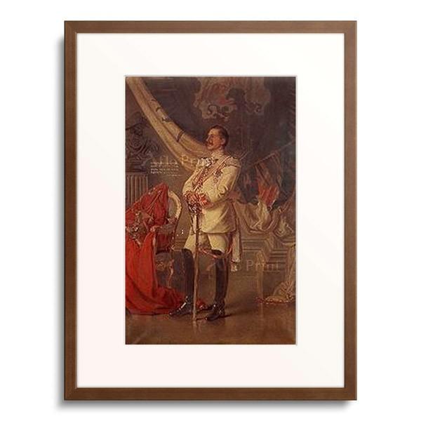 Artist:  Corcos, Vittorio Matteo,1859-1933 Imagetitle:  Kaiser Wilhelm II. (Copy by M. Cerrini) 1902 Dimensions:  277 x ...