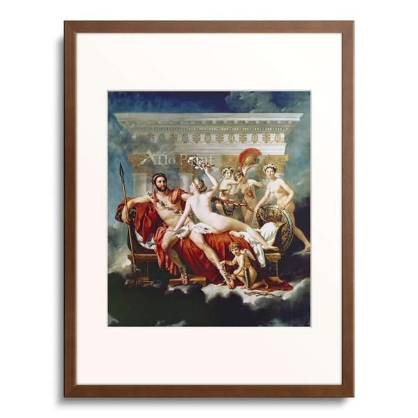 作家名:ジャック＝ルイ・ダヴィッド  ( 1748年 - 1825年 ) タイトル:ヴィーナスと三美神に武器を取り上げられるマルス国籍:フランス ジャンル:新古典主義 Artist: David, Jacques Louis,1748-18...