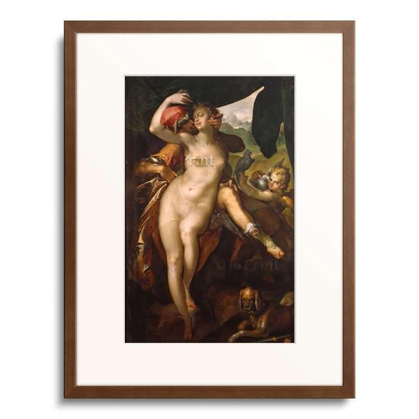 作家名:バルトロメウス・スプランヘル北方マニエリスムベルギーの画家ブラバント公国Artist: Spranger, Bartholomaus,1546-1611 Imagetitle:Venus and Adonis Dimensions:...