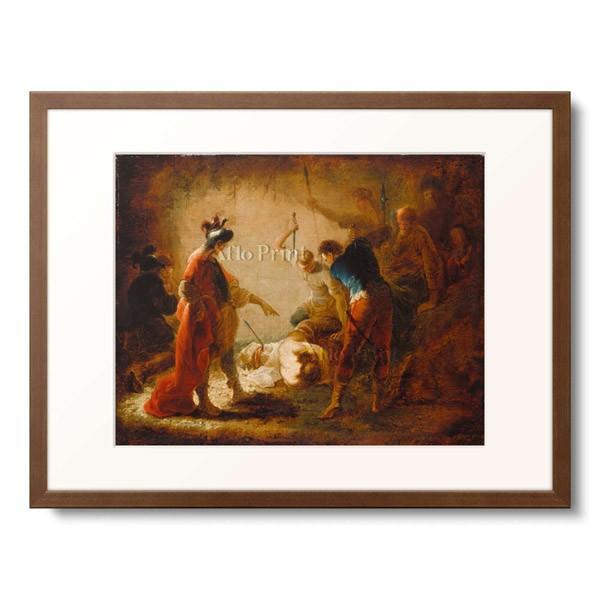 Artist:  Zick, Januarius,1730-1797 Imagetitle:  Ermordung des hl. Severus. 1754. Dimensions:  66 x 83 cm Medium:  On Can...