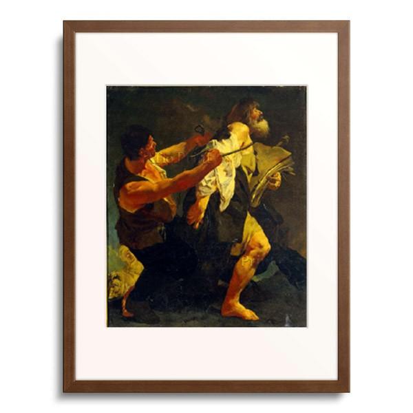 作家名:ジョヴァンニ・バティスタ・ピアツェッタタイトル:刑場に曳かれる聖ヤコブArtist: Piazzetta, Giovanni Battista,1682-1754 Imagetitle:Der hl.Jakobus wird zur...