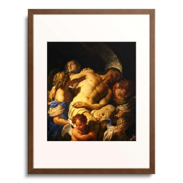Artist:  Trevisani, Francesco,1656-1746 Imagetitle:  Christi Leichnam, von Engeln gehalten. Um 1710/1715 Dimensions:  13...