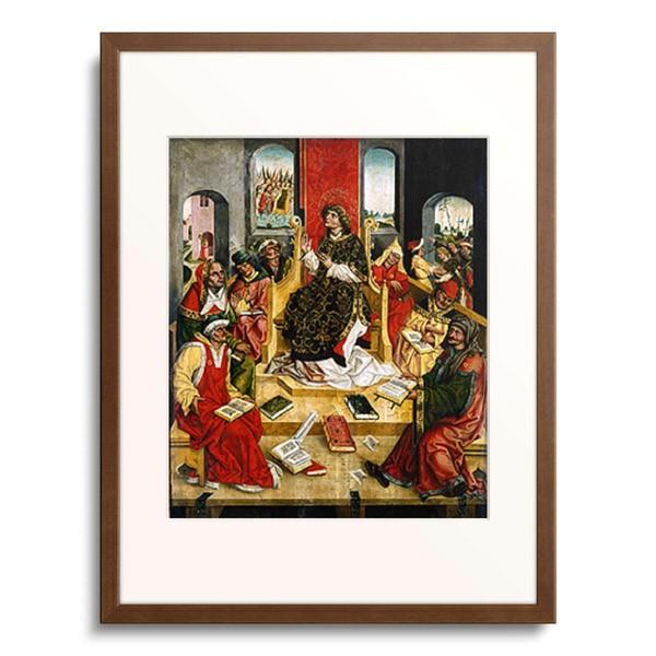 Artist:  Polack, Jan,um1435-1519 Imagetitle:  Disputation of St. Stephen Location:  Bayer.Staatsgemaldesammlungen