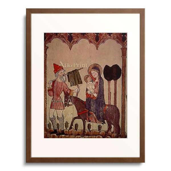 Artist:  Meister d.Altars von Ayala Imagetitle:  Flucht nach Agypten Location:  Chicago, Art Institute