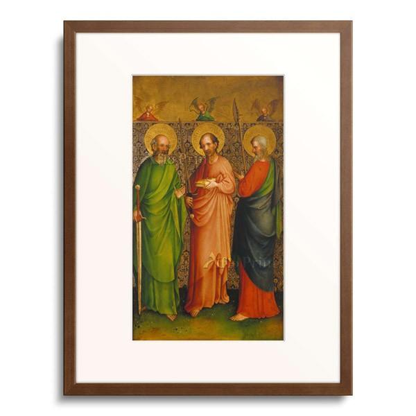 Artist:  Meister des Heisterbacher Altars,um1450 Imagetitle:  The apostles Simon, Judas Thaddaeus and Matthew Location: ...