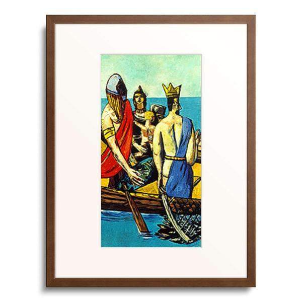 作家名： マックス・ベックマン  ( 1884年 - 1950年 ) 国籍： ドイツ ジャンル：  ドイツ表現主義　新即物主義　Artist:  Beckmann, Max,1884-1950 Imagetitle:  Triptychon...