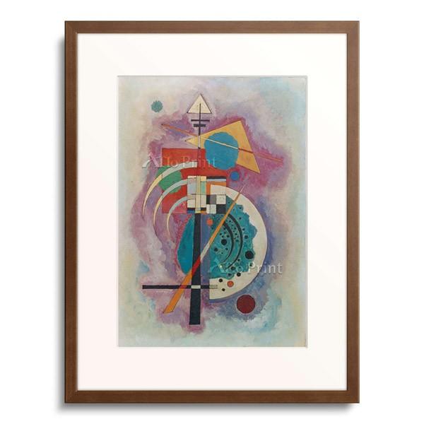 作家名： ワシリー・カンディンスキー  ( 1866年 - 1944年 ) 国籍： ロシア ジャンル　： ドイツ表現主義 Artist:  Kandinsky, Wassily,1866-1944 Imagetitle:  Hommage ...