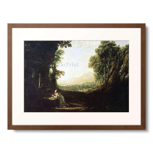 作家名:クロード・ロラン  ( 1600年 - 1682年 ) 国籍:フランス ジャンル:古典主義 そのほか:17世紀フランス古典主義を代表する風景画の巨匠 Artist: Lorrain (Gellee), Claude,1600-168...