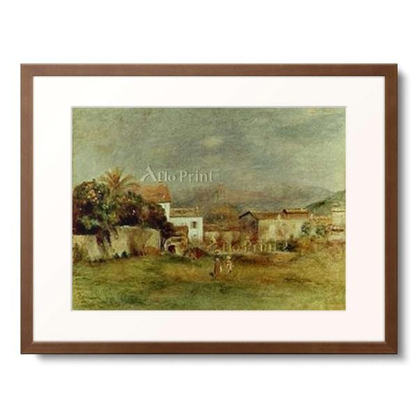 作家名： ピエール＝オーギュスト（オギュスト）・ルノワール  ( 1841年 - 1919年 ) 国籍： フランス ジャンル： 印象派 Artist:  Renoir, Auguste,1841-1919 Imagetitle:  Vue ...