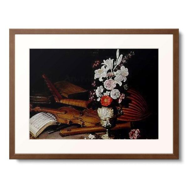 Artist:  Cittadini, Pier Francesco,1616-1681 Imagetitle:  (oder Evaristo Baschenis 1617-1677). Stilleben mit Blumen und ...