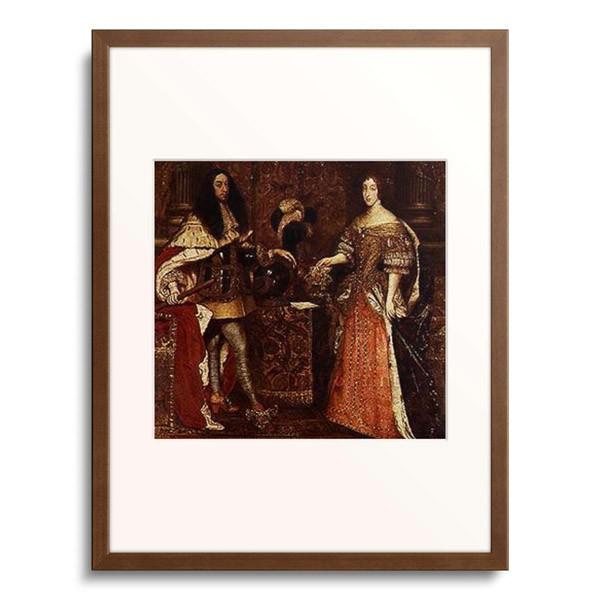 Artist:  Bombelli, Sebastiano,1635-1716 Imagetitle:  The Elector Ferdinand Maria and his Wife Henriette Adelaide. Mid-17...