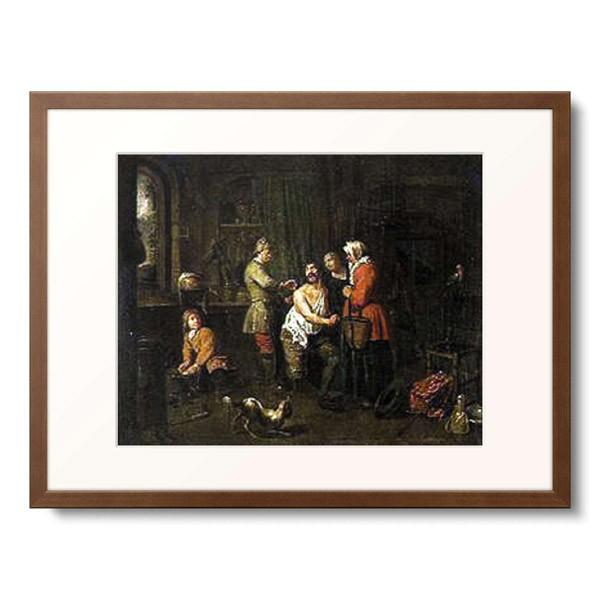 Artist:  Bossche, Balthasar van den,1681-1715 Imagetitle:  Im Behandlungszimmer des Chirurgen Location:  Budapest, I.Sem...
