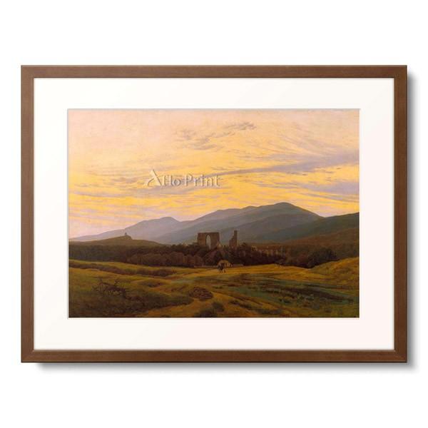 作家名:カスパー・ダヴィッド・フリードリッヒ  ( 1774年 - 1840年 ) 国籍:グライフスヴァルト出身。 ドイツの画家 ジャンル:ロマン主義  年代: 19世紀 Artist: Friedrich, Caspar David,17...