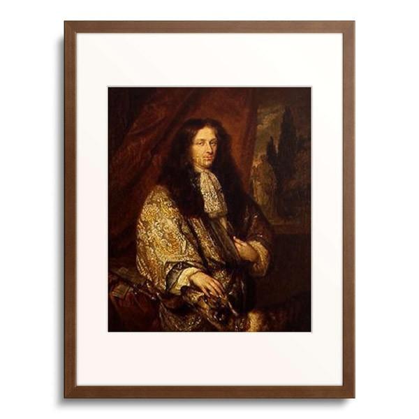 Artist:  Netscher, Caspar,1635/36-1684 Imagetitle:  Portrait eines jungen Kavaliers im japanischen Rock. Dimensions:  48...