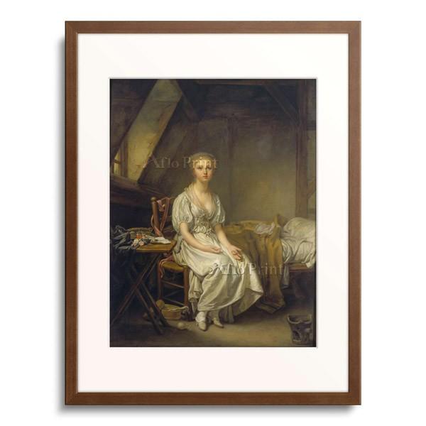 作家名:ジャン＝バティスト・グルーズ  ( 1725年 - 1805年 ) 国籍:フランス ジャンル:ロココ美術　新古典主義Artist: Greuze, Jean Baptiste,1725-1805 Imagetitle:Lamenta...