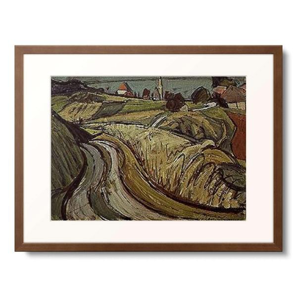 Artist:  Kerschbaumer, Anton,1885-1931 Imagetitle:  Landschaft bei Gstad am Chiemsee. Location:  Rosenheim, Stadtische G...