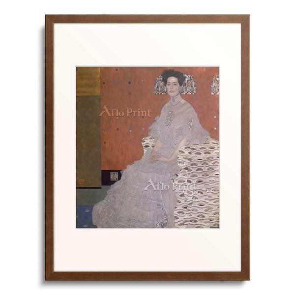 作家名:グスタフ・クリムト ( 1862年 - 1918年 ) タイトル:フリッツァ・リードラーの肖像 国籍:オーストリア ジャンル:象徴主義　ウィーン分離派　アール・ヌーヴォー Artist: Klimt, Gustav,1862-191...