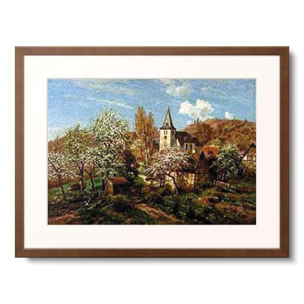 Artist:  Hartung, Heinrich,1851-1919 Imagetitle:  Fruhlingstag. 1902. Dimensions:  70 x 101 cm Location:  Private Collec...