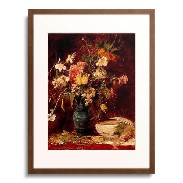 Artist:  Munkacsy, Mihaly,1844-1900 Imagetitle:  Blumenstilleben mit Schussel. 1882. Location:  Budapest, Ungarische Nat...