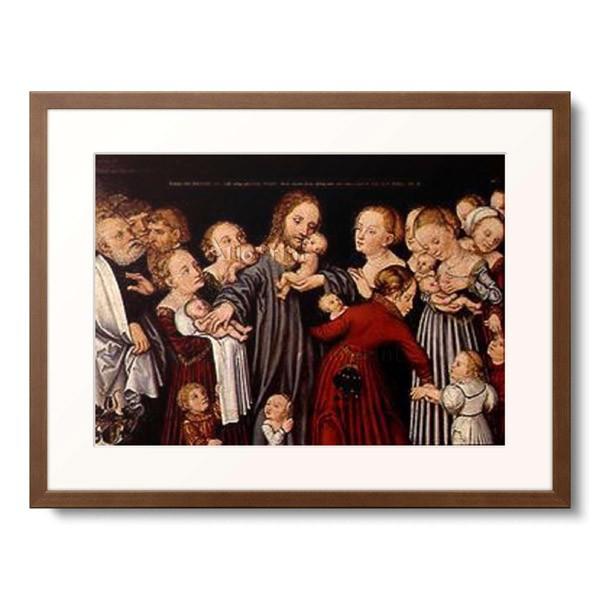 作家名： ルーカス・クラナハ (1472年 - 1553年)国籍： ドイツジャンル： 北方ルネサンス Artist:  Cranach the Elder, Lucas,1472-1553 Imagetitle:  Lasset die K...