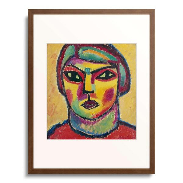 作家名:アレクセイ・フォン・ヤウレンスキーArtist: Jawlensky, Alexej von,1864-1941 ロシア　ドイツImagetitle:Maturity. About 1912 Dimensions: 53,5 x 4...