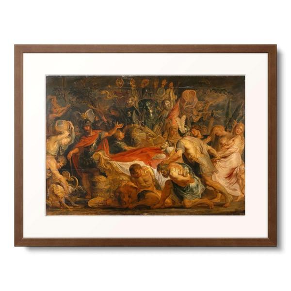 作家名:ピーテル・パウル・ルーベンス ( 1577年 - 1640年 ) 国籍:フランドル ジャンル:バロック Artist:Rubens, Peter Paul,1577-1640 Imagetitle:Die Leichenfeier ...