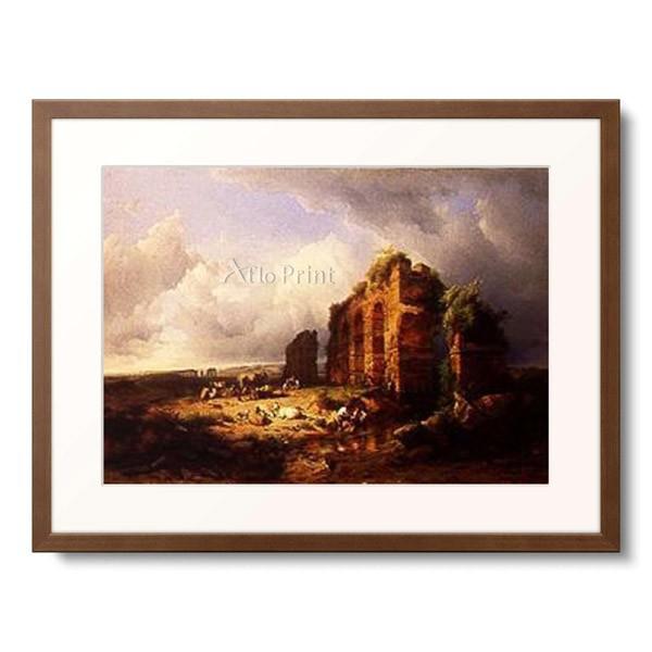 Artist:  Marko, Andras,2879 Imagetitle:  Ruine eines romischen Aquadukts bei Rom.