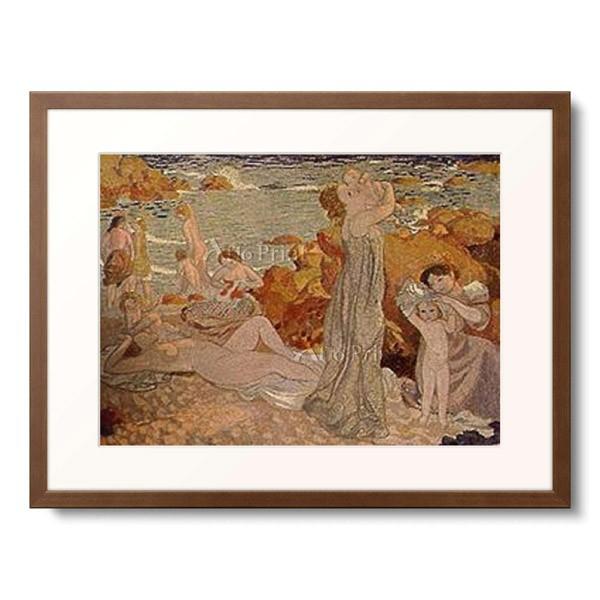 作家名:モーリス・ドニ  ( 1870年 - 1943年 ) 国籍:フランス ジャンル:印象派　後期印象派　ナビ派　フランス象徴派　Artist: Denis, Maurice,1870-1943 Imagetitle:Badende Me...