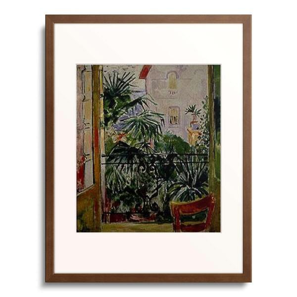 Artist:  Moll, Oskar,1875-1947 Imagetitle:  Blick vom Balkon. Dimensions:  80 x 70 cm Medium:  Oil/Canvas Location:  Reg...