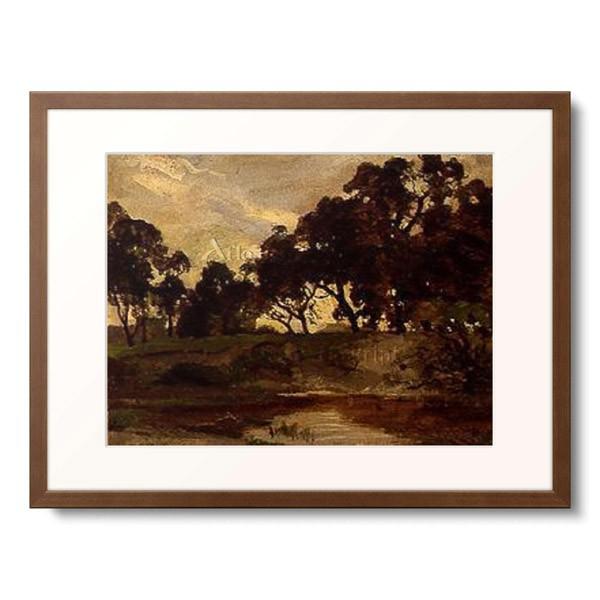 Artist:  Hofelich, Ludwig,1842-1903 Imagetitle:  Buchenwaldchen bei Bruck. Dimensions:  18 x 23 cm. Medium:  Pappe Locat...