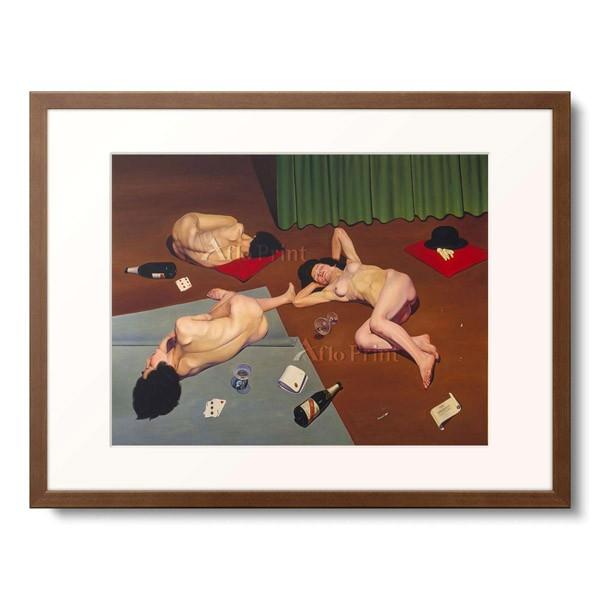 Artist:  Cagnaccio di San Pietro,1897-1946 Imagetitle:  Nach der Orgie. 1928. Dimensions:  140 x 180 cm. Location:  Priv...