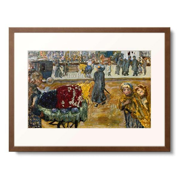 所蔵: エルミタージュ美術館ジャンル： ナビ派　親密派フランスの画家 Artist:  Bonnard, Pierre,1867-1947 Imagetitle:  Abends auf dem Boulevard (Paris). Dim...