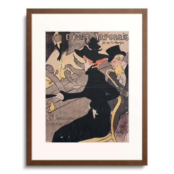 作家名： アンリ・ド・トゥルーズ＝ロートレック  ( 1864年 - 1901年 ) タイトル：ディヴァン・ジャポネ（日本の長椅子）国籍： フランス ジャンル： 印象派　ポスト印象派　アールヌーヴォー　象徴主義 Artist:  Toulo...